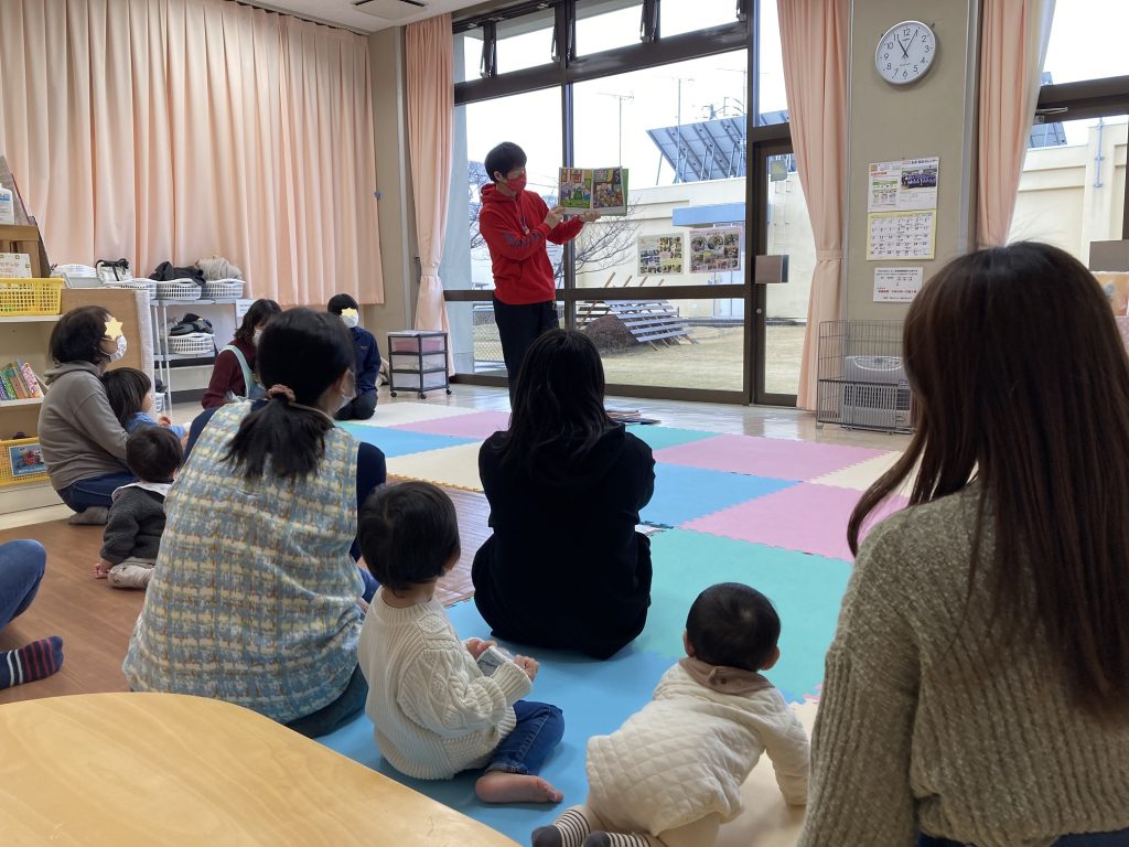 No1083 支援センターで絵本らいぶとミニ講座 絵本講師・絵本楽語家 福島はるおが伝える「絵本講座」